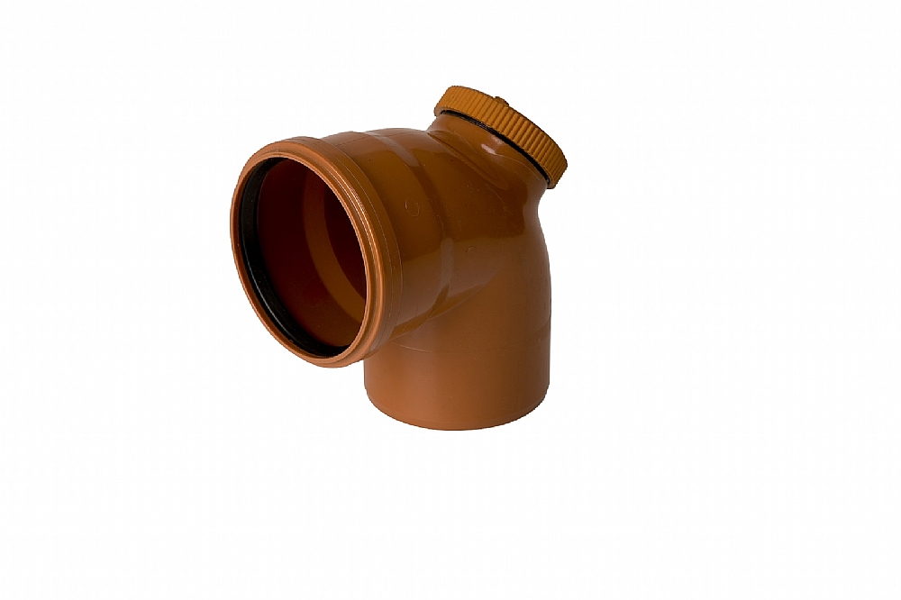 45° BEND WITH INSPECTION CAP | Meribiv Fittings | Meribiv PVC-U ...