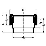 SCREW LOCK | HDPE (AKATHERM) fittings | HDPE AKATHERM | Plumbing | Plassim